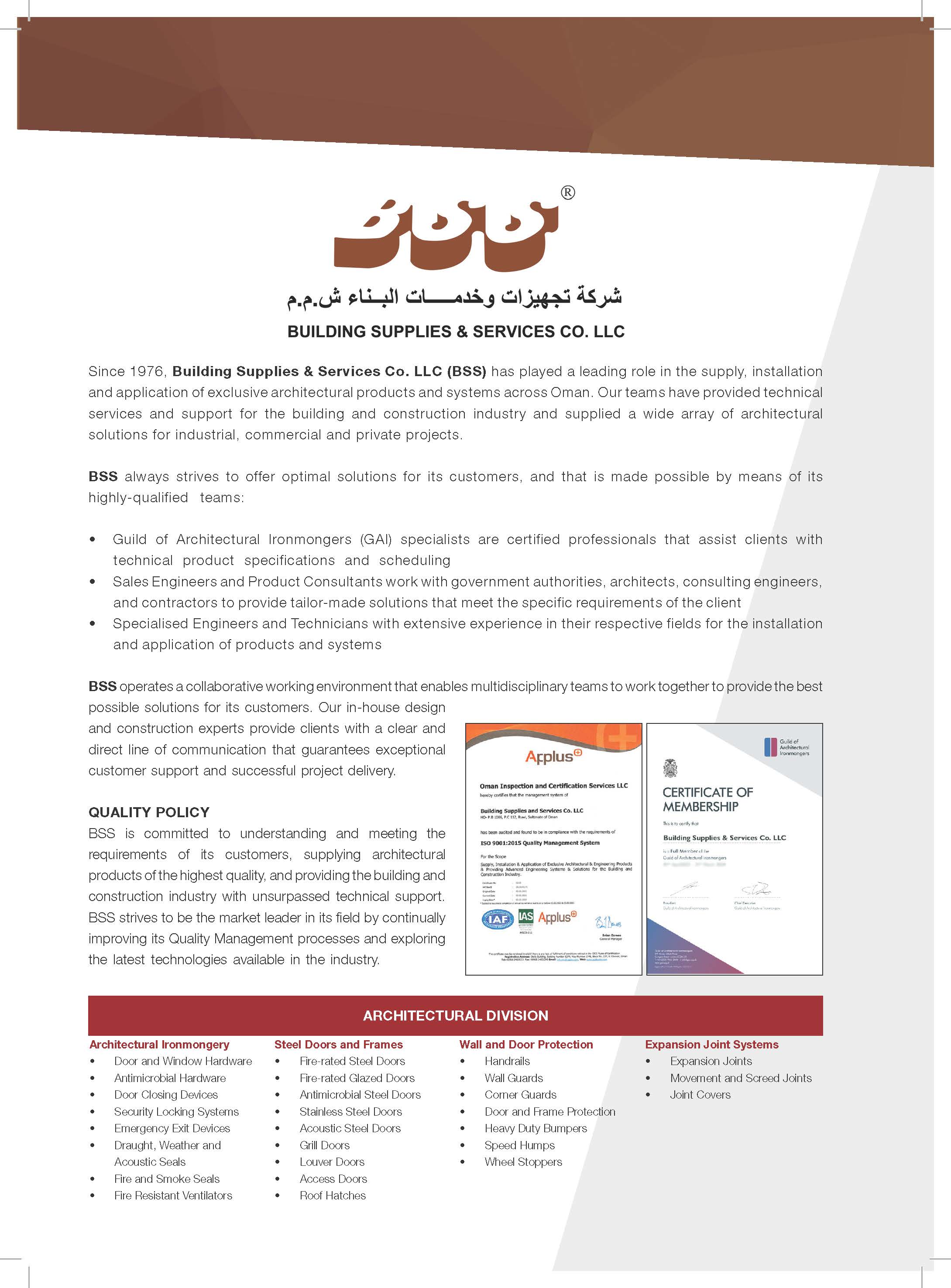 Mechanical & Technical Solutions LLC | Group Profile